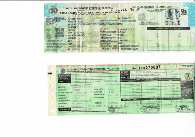 STNK Aprilyan Sidiq | PDF