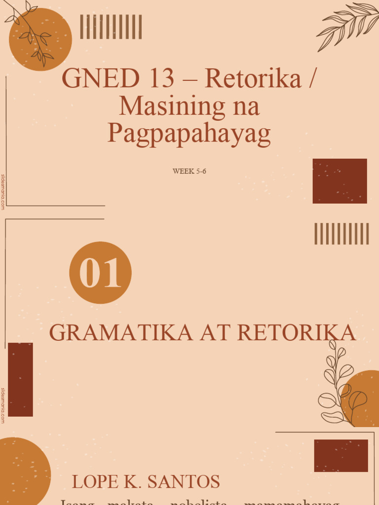 WEEK 5-6 Retorika | PDF