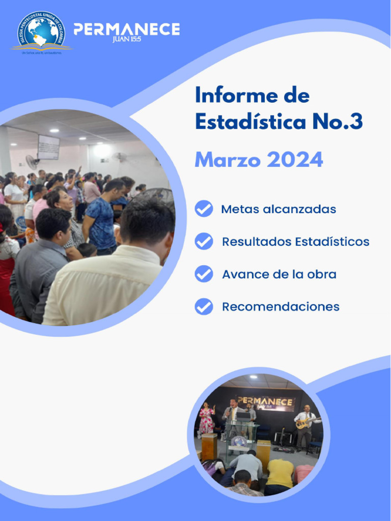 Informe de Crecimiento IPUC 2024 | PDF | Evangélico | Religiones abrahámicas