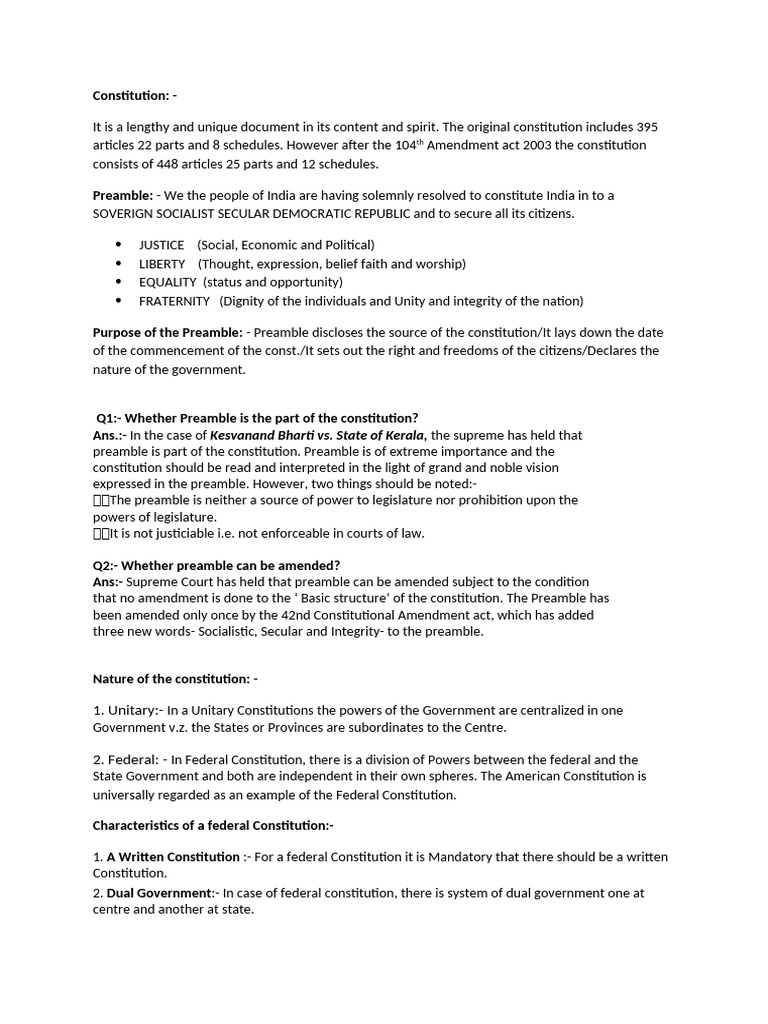 Constitution | PDF | Constitution | Government