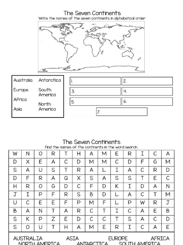 Unit 1 Continent Test Study Guide | PDF