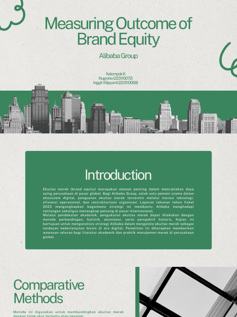 Measuring Outcome of Brand Equity - Kelompok 6 | PDF