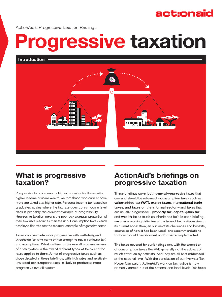 Progressive Taxation Introduction | PDF | Taxes | Progressive Tax
