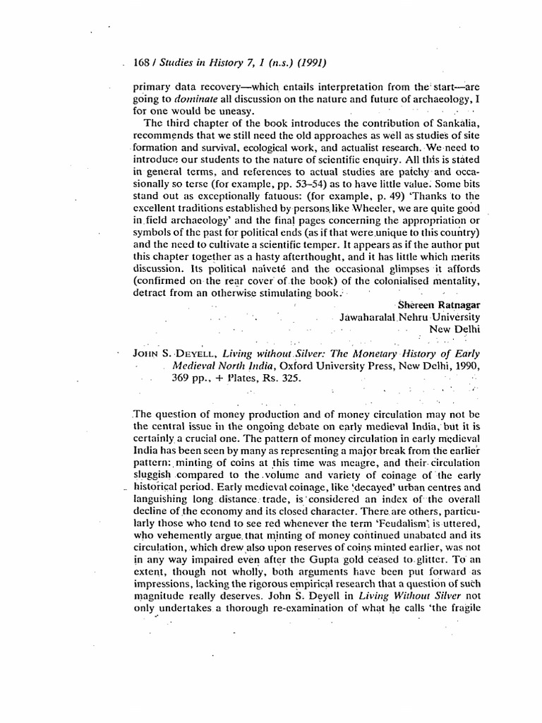 BDC Review of Deyell Living Without Silver | PDF | Coins | Money