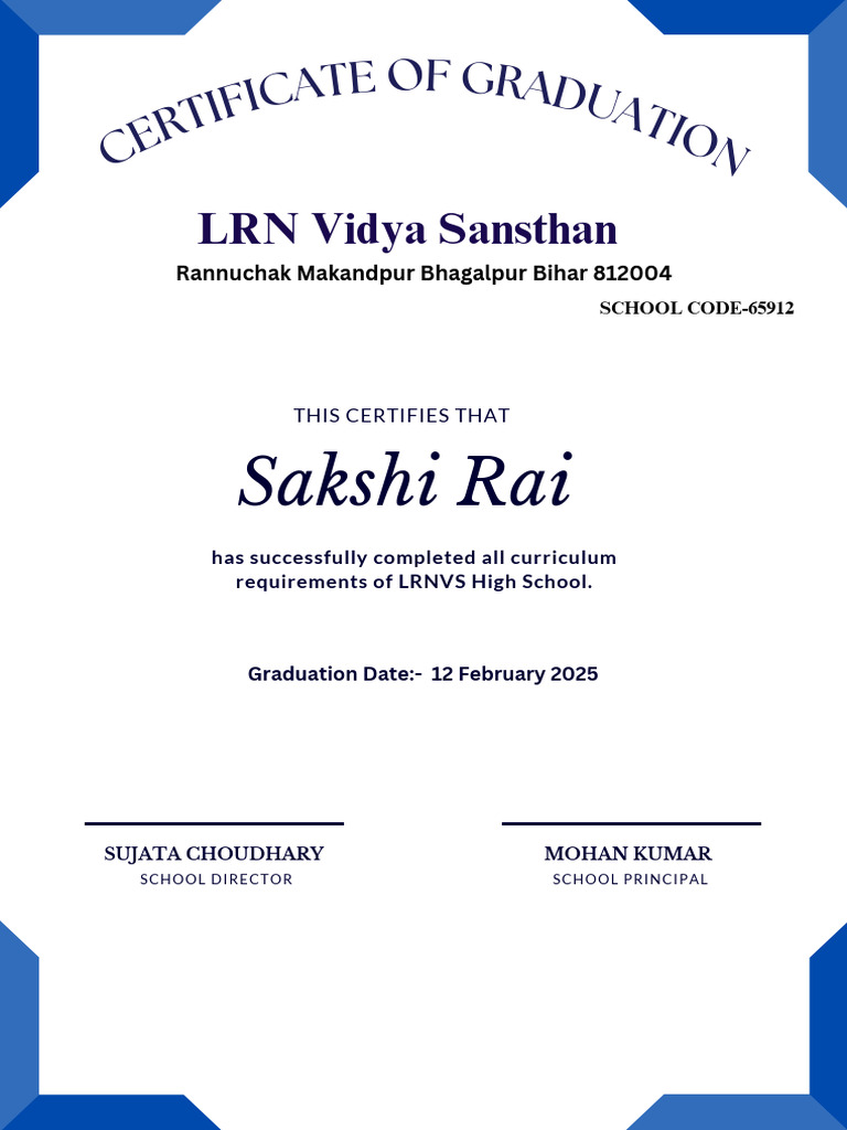 High School Graduation Diploma 20241125 182801 0000 | PDF