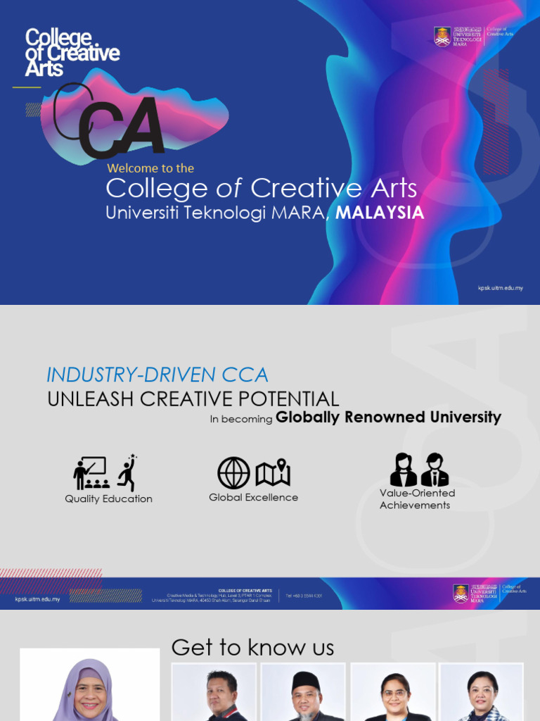 UiTM Creative Arts Programs Overview | PDF | Malaysia