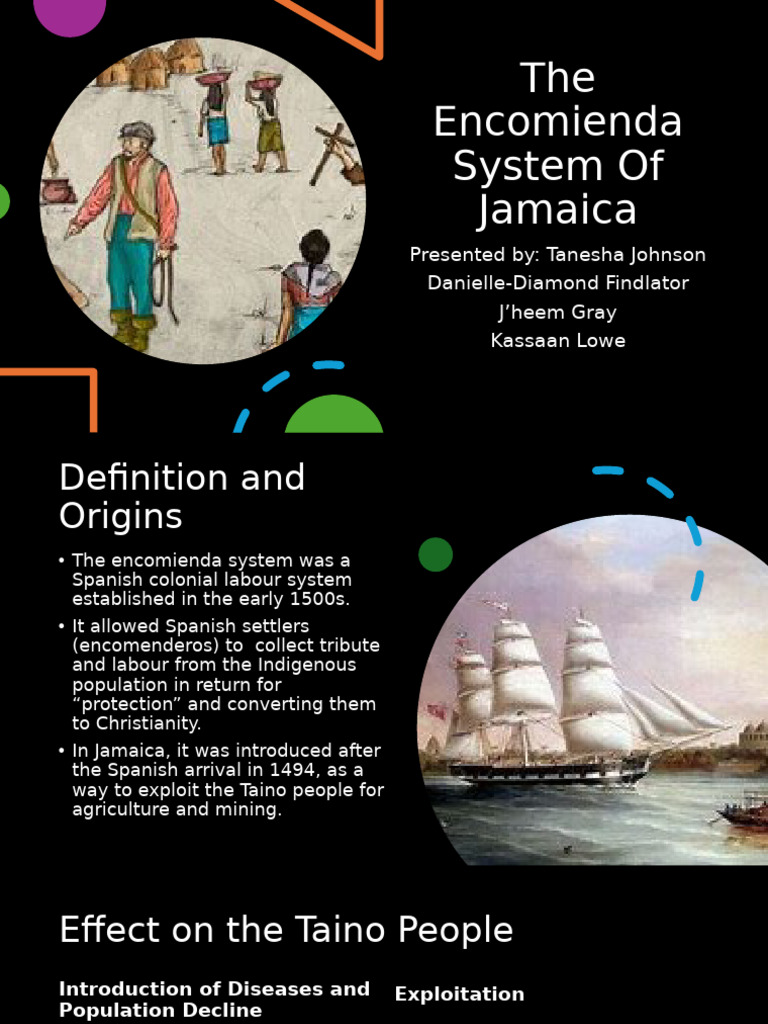 The Encomienda System of Jamaica | PDF | Spanish Colonization Of The ...