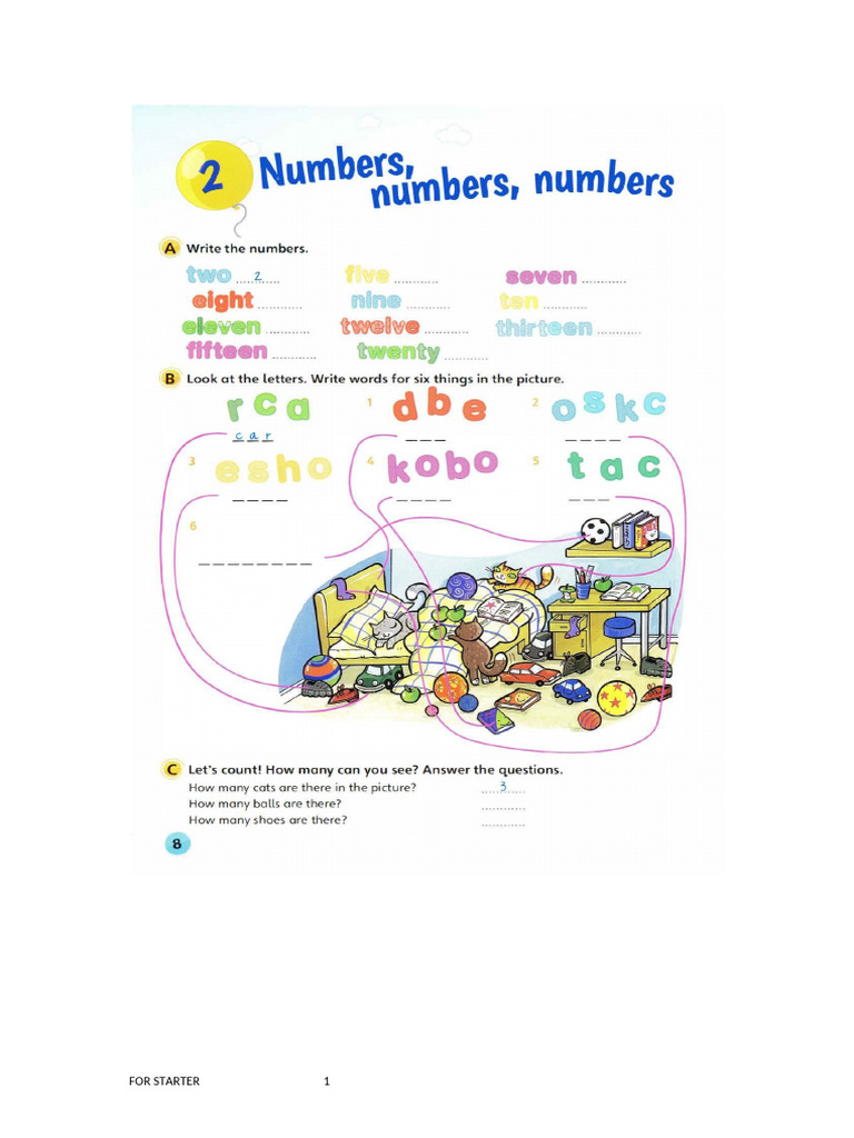 English For Kids Part 2 | PDF