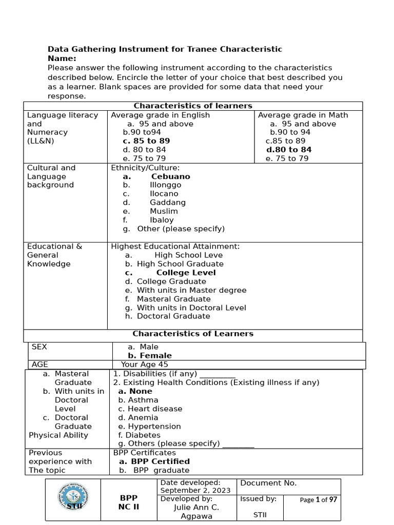 Julie TMC Module 1 | PDF | Cakes | Cuisine