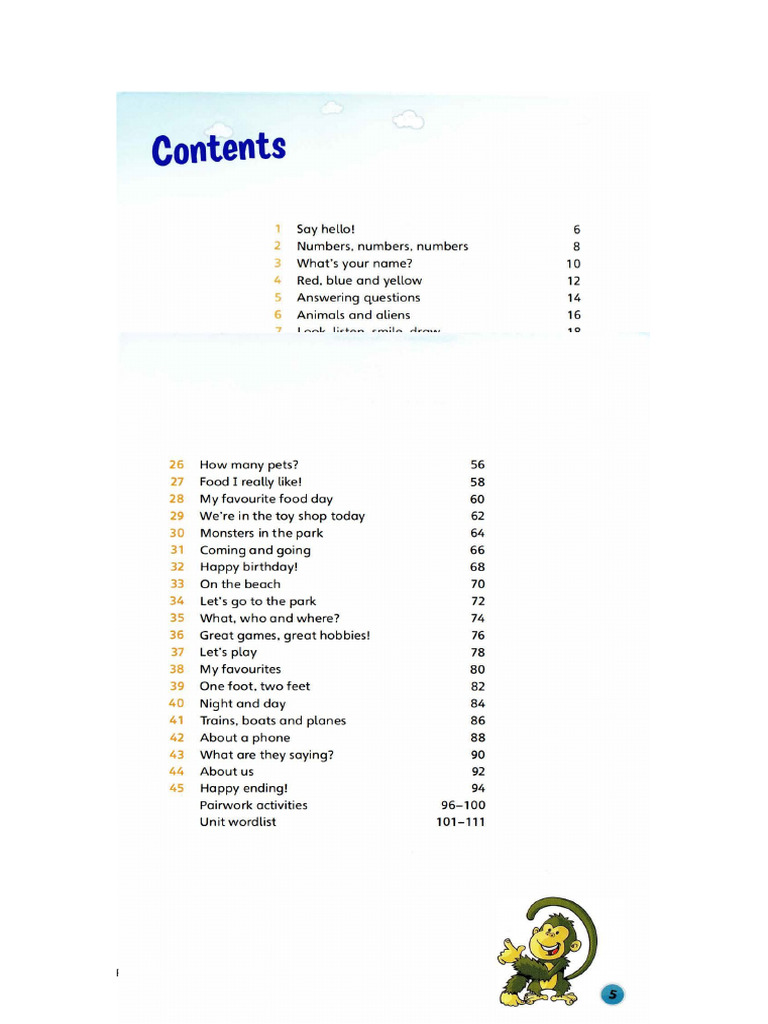 English For Kids Part 1 | PDF