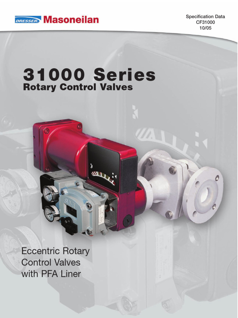 Masoneilan 31000SeriesSalesBrochure | PDF | Valve | Actuator
