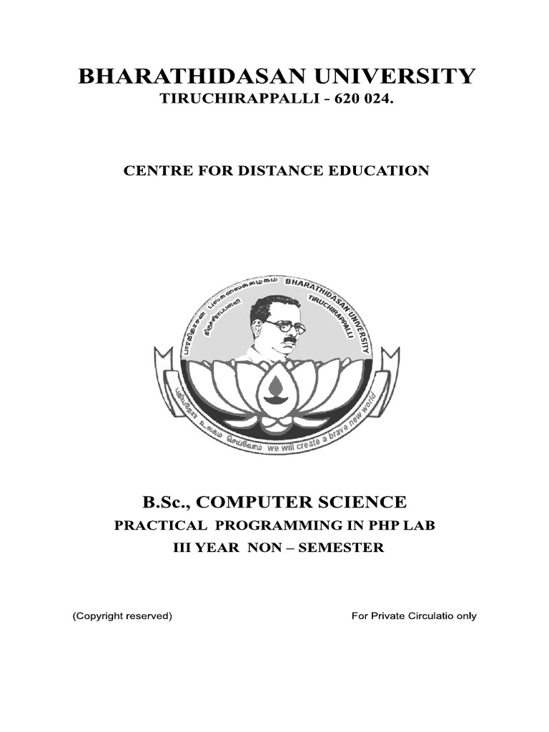 10-III Year PHP-CS - LAB - Indd | PDF