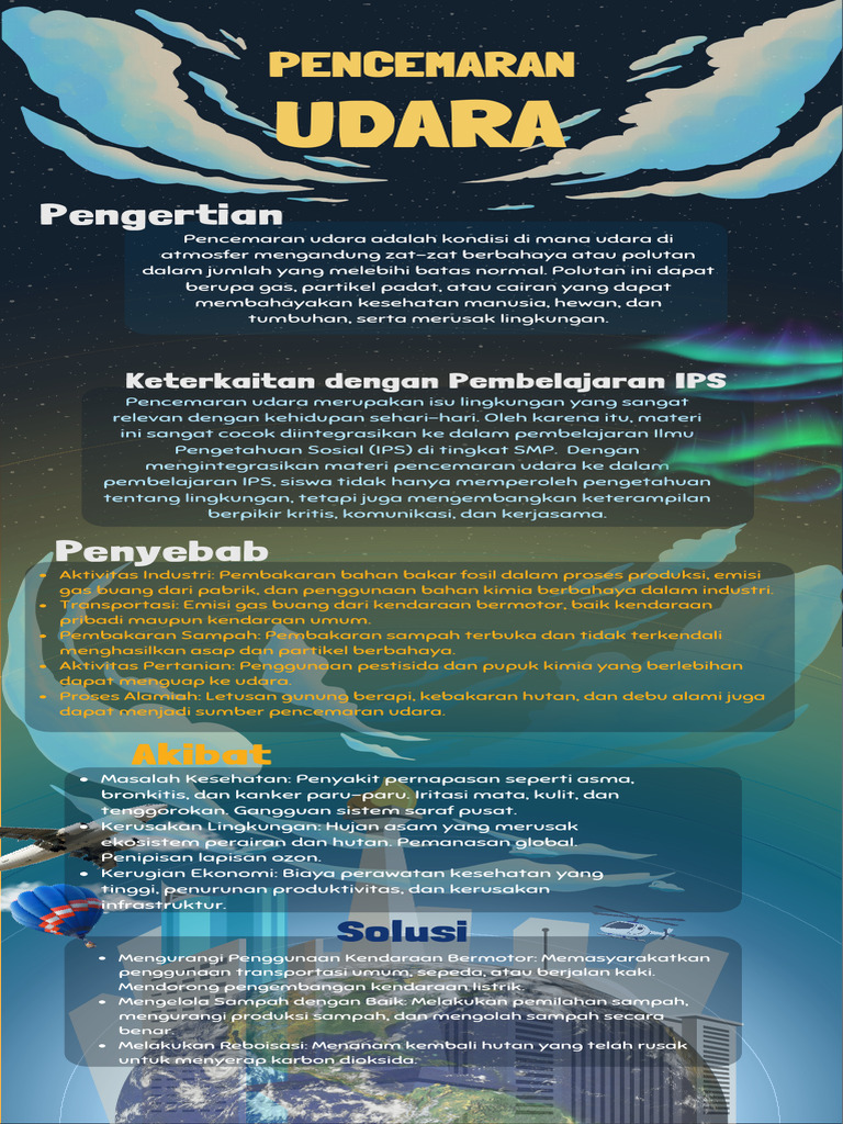 Pencemaran Udara | PDF