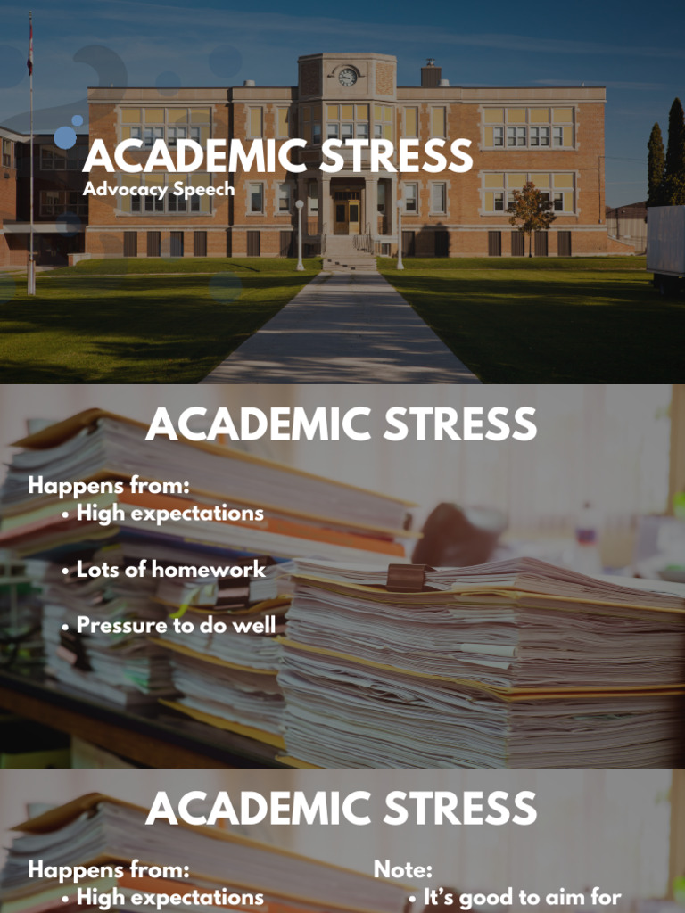 Combatting Academic Stress in Youth | PDF | Stress (Biology) | Psychology