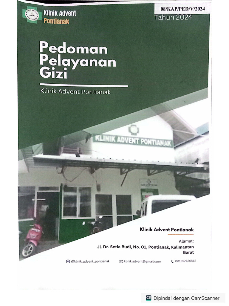 Pedoman Pelayanan Gizi | PDF