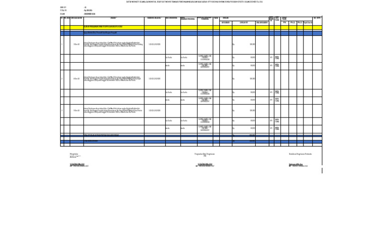 Rekap SPJ Hepatitis Desember 2024 | PDF