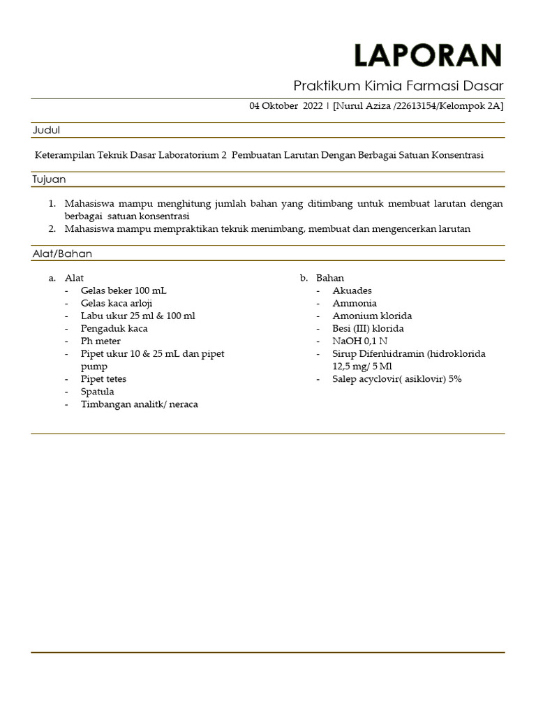 2A - 22613154 - Nurul Aziza | PDF