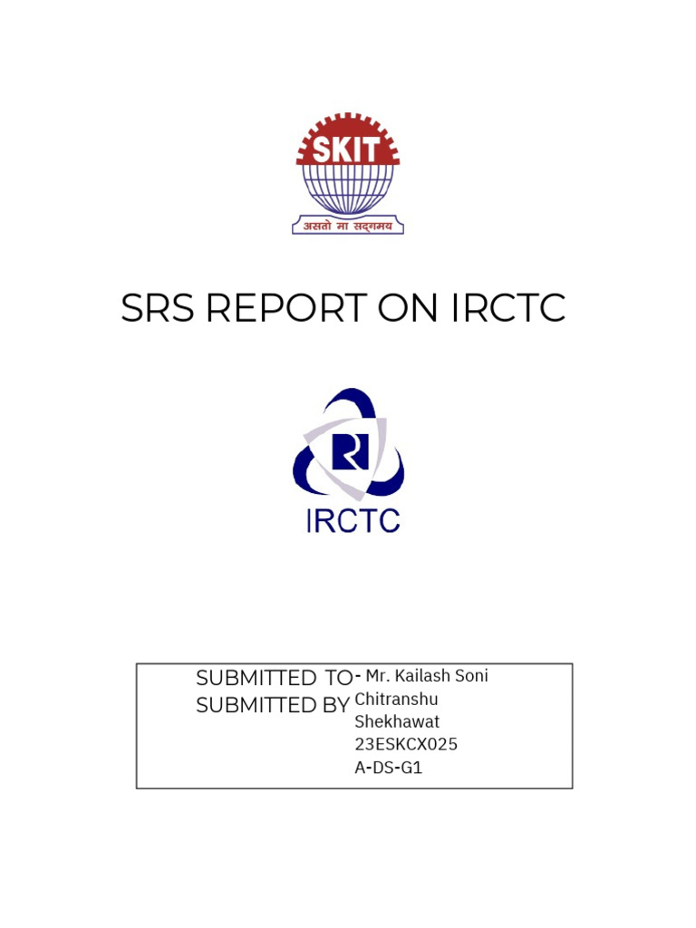 SRS On IRCTC - PDF - 20241125 - 180443 - 0000 | PDF