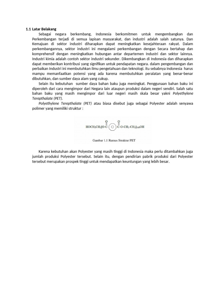 Latar Belakang | PDF