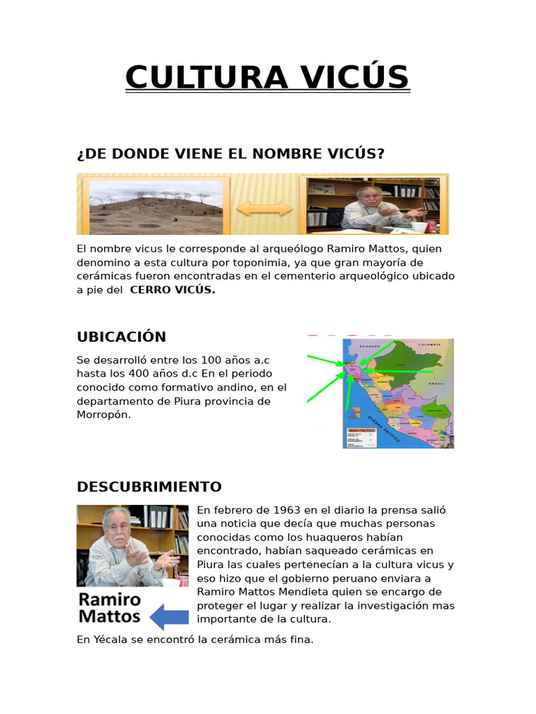 Cultura Vicús Leonel | PDF