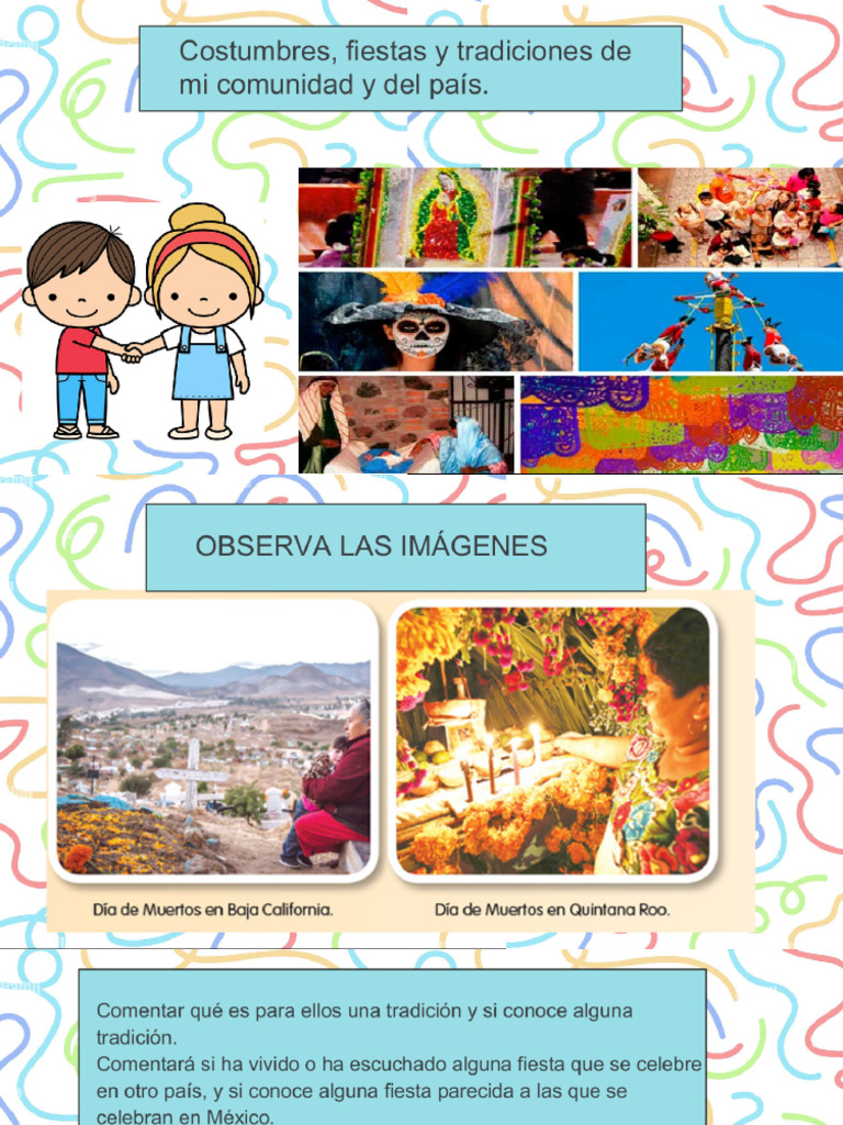 Costumbes Fiestas y Tradiciones de Mexico y España | PDF