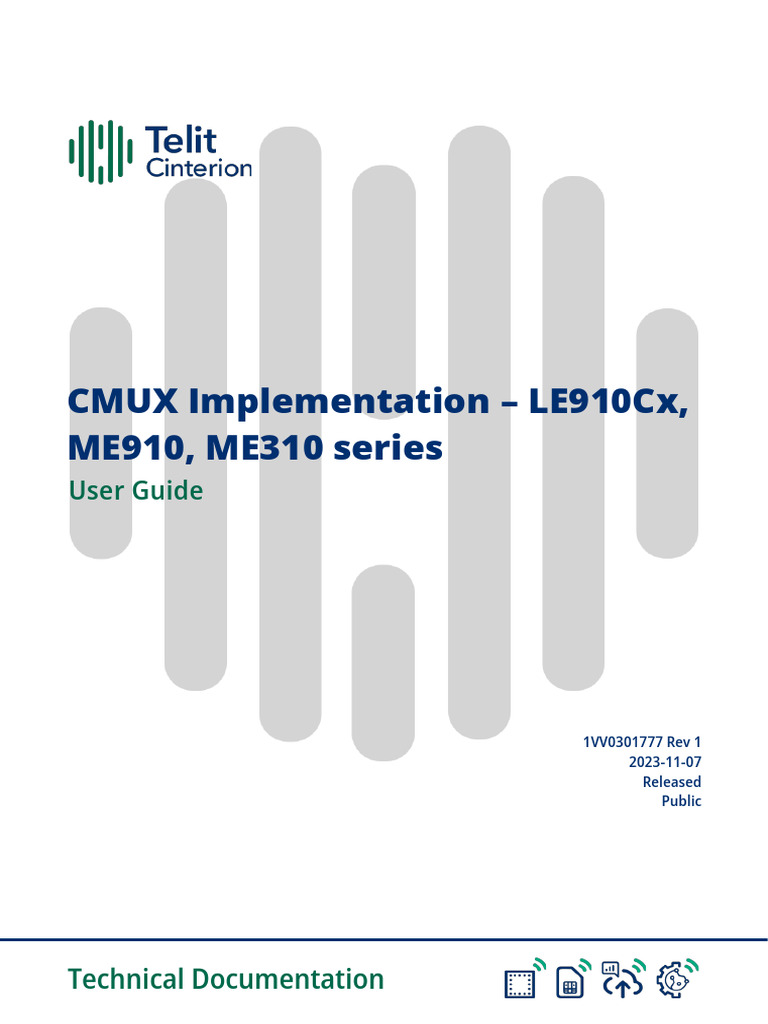 CMUX Guide for Telit ME910 & LE910 Series | PDF | Computing ...