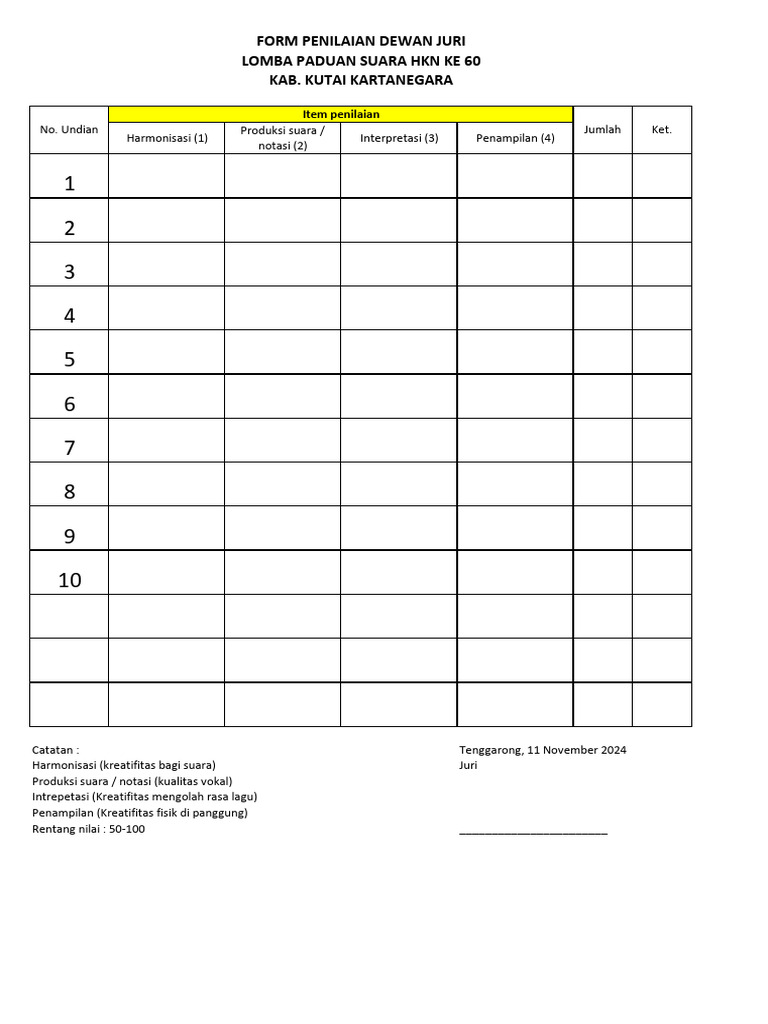 Form Juri Padus | PDF