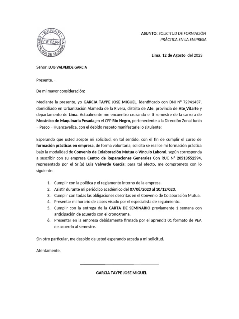 Documentos Complementario para Vincuacion de Empresa 2023 | PDF