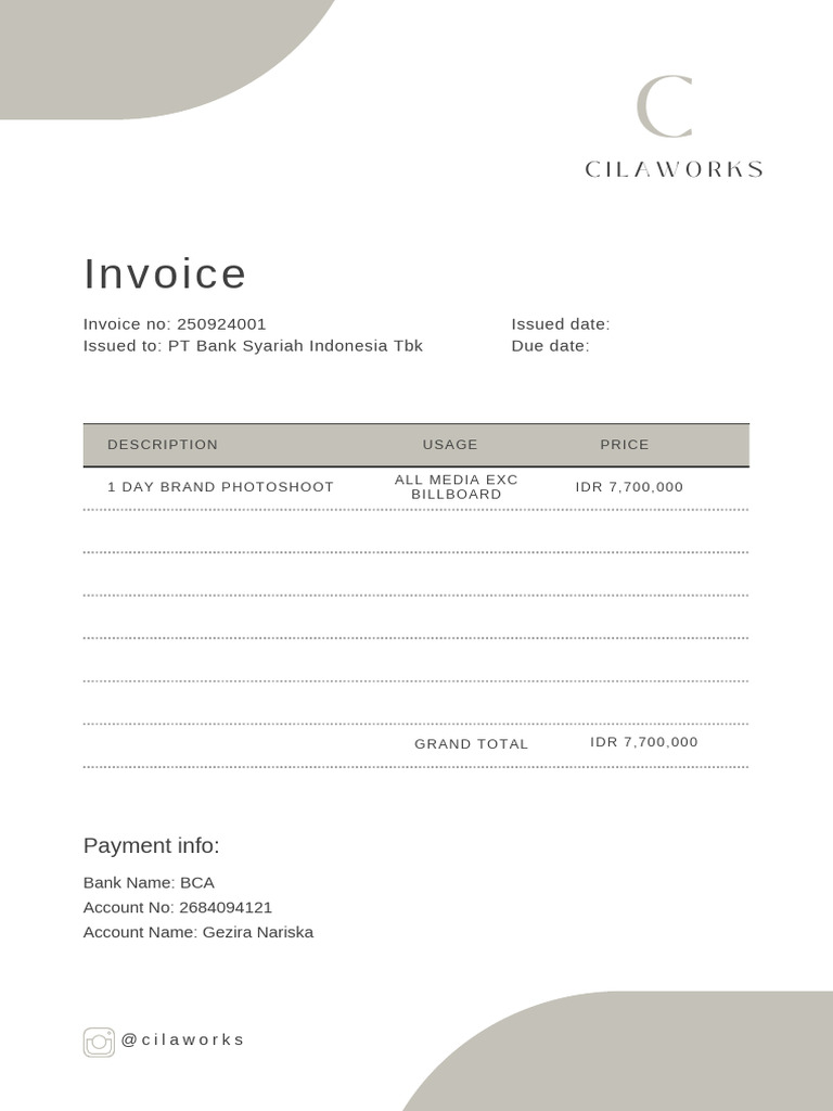 CW Invoice 250924001 | PDF