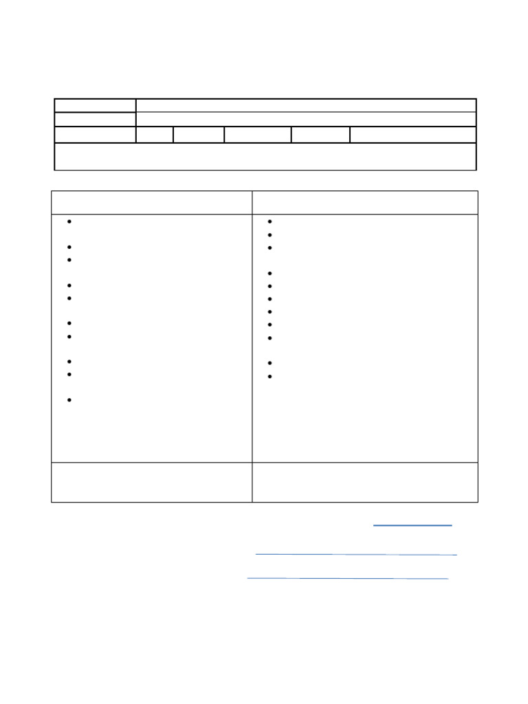 Plan de Actividades 3a Semana | PDF