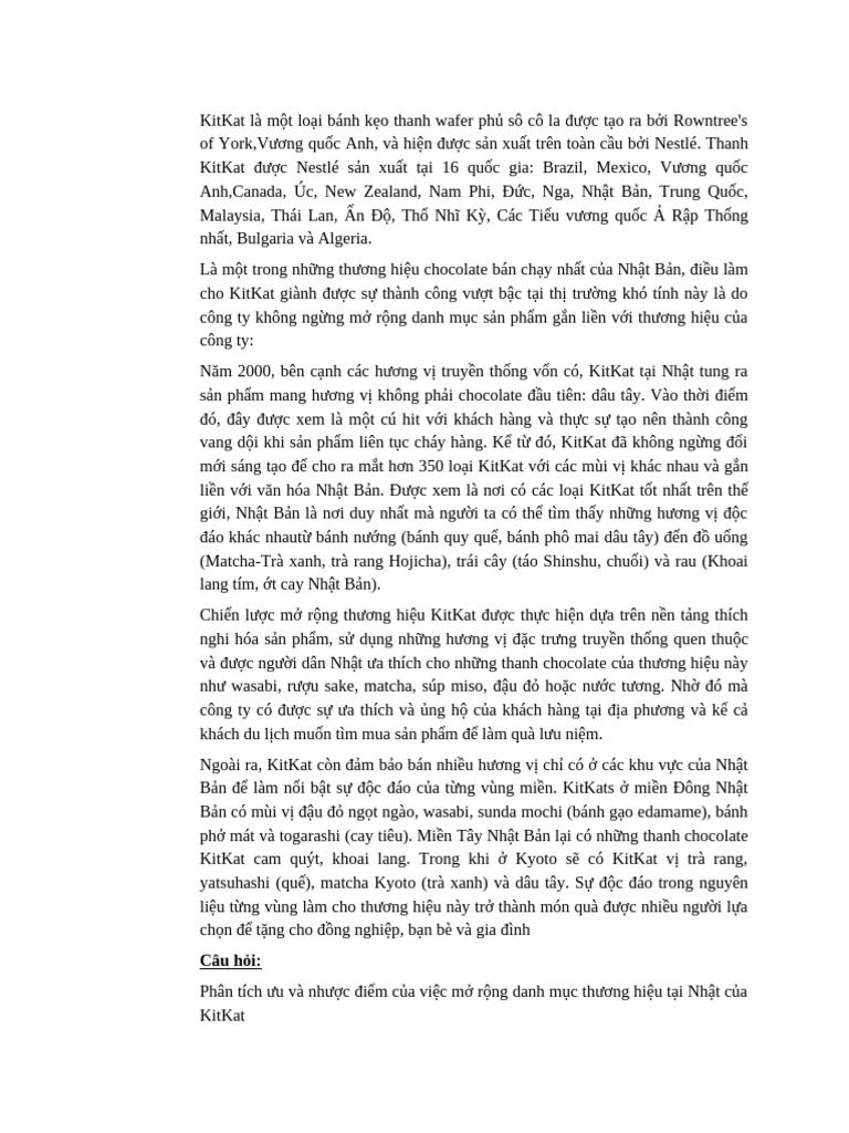 Tình huống QTTH 03 | PDF