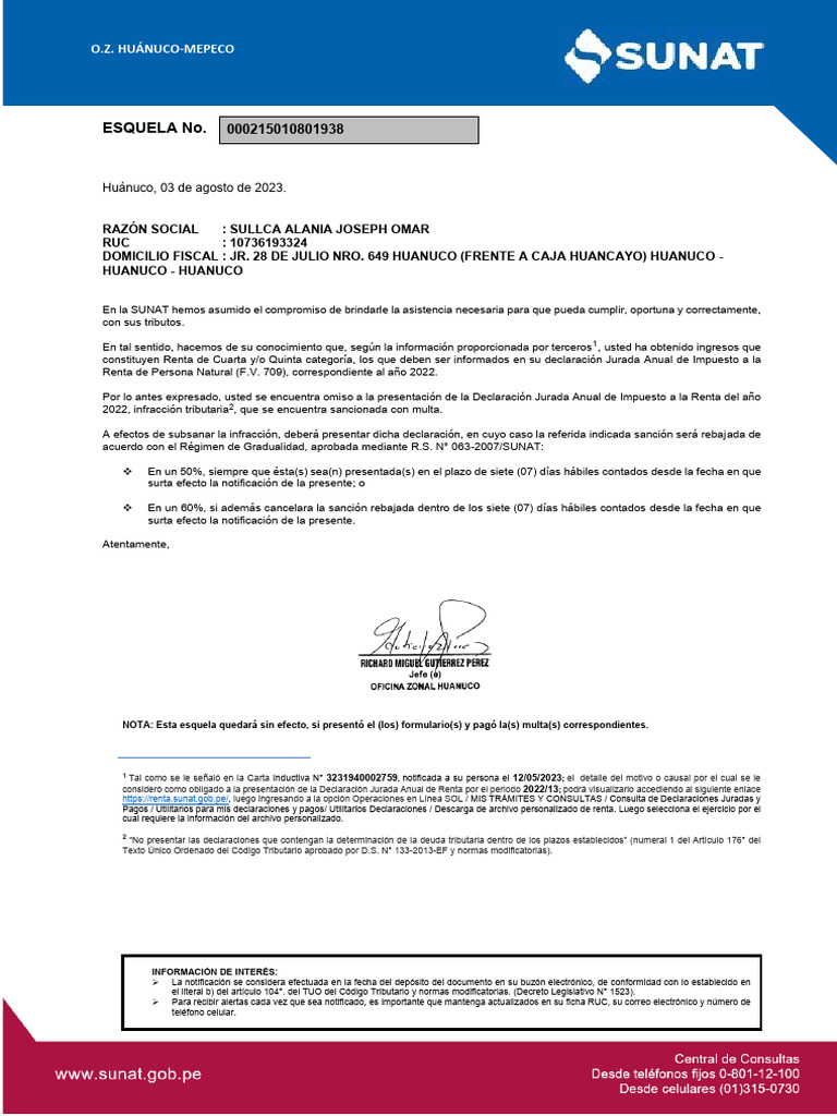 Esquela | PDF
