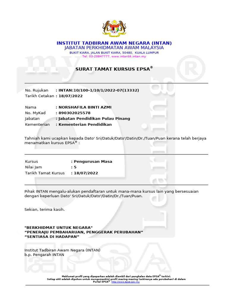 199 - 3 - 452802 - 1658127843 - EPSA Certificate Final | PDF