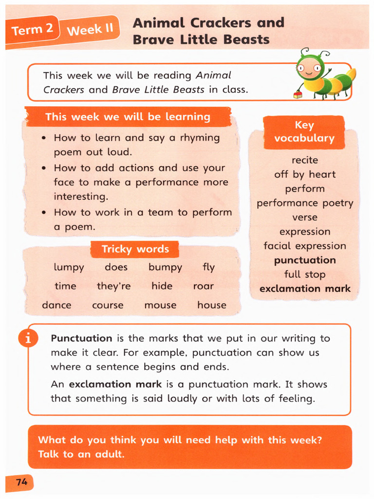 IPrimary English Activity Book Year 2-74-87 | PDF
