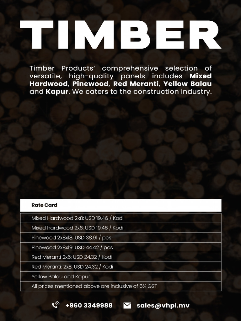 Timber | PDF
