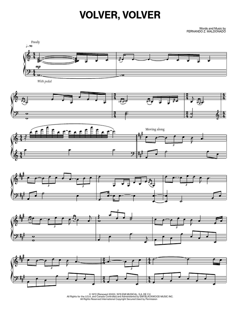 Volver, Volver | PDF