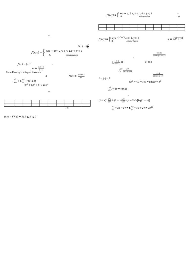 PCF Model New | PDF | Statistical Theory | Probability Theory