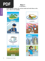 Flyers Speaking test - Part 1 | PDF