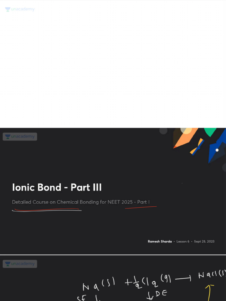 Ionic Bond Part III With Anno | PDF