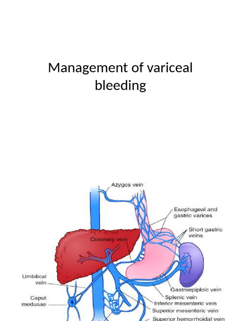 Variceal Bleeding Pics | PDF