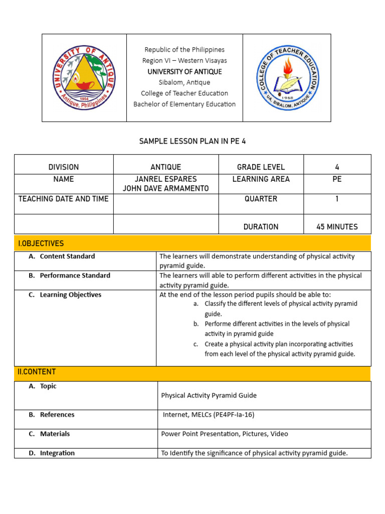 LP - PE Final | PDF | Flexibility (Anatomy) | Physical Education