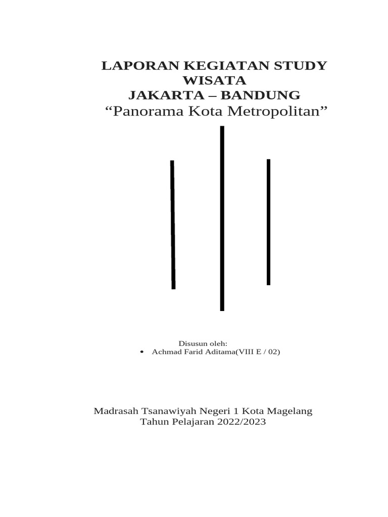 Laporan Kegiatan Study Wisata | PDF