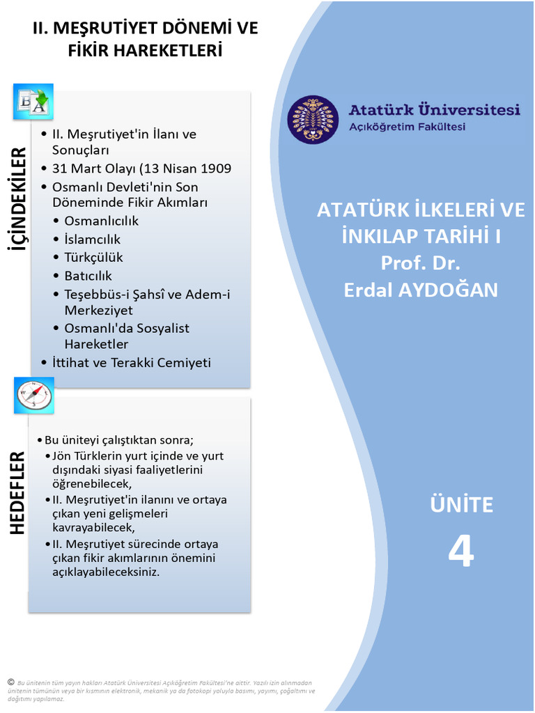 4 Hafta Ders Notu | PDF