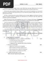 Sujets BEM Français 2025 | PDF | Algérie | Alger