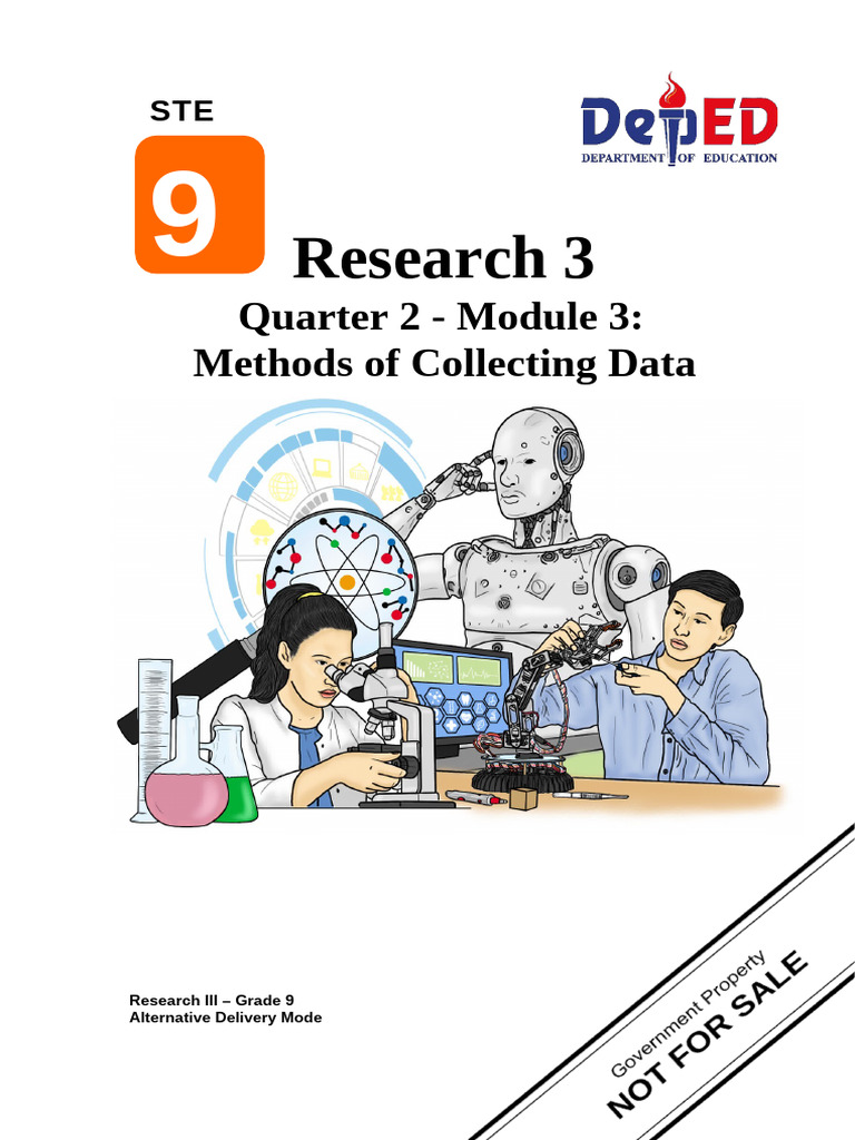 Research G9 Q2M1 Methods-of-Collecting-Data | PDF | Focus Group | Quantitative Research