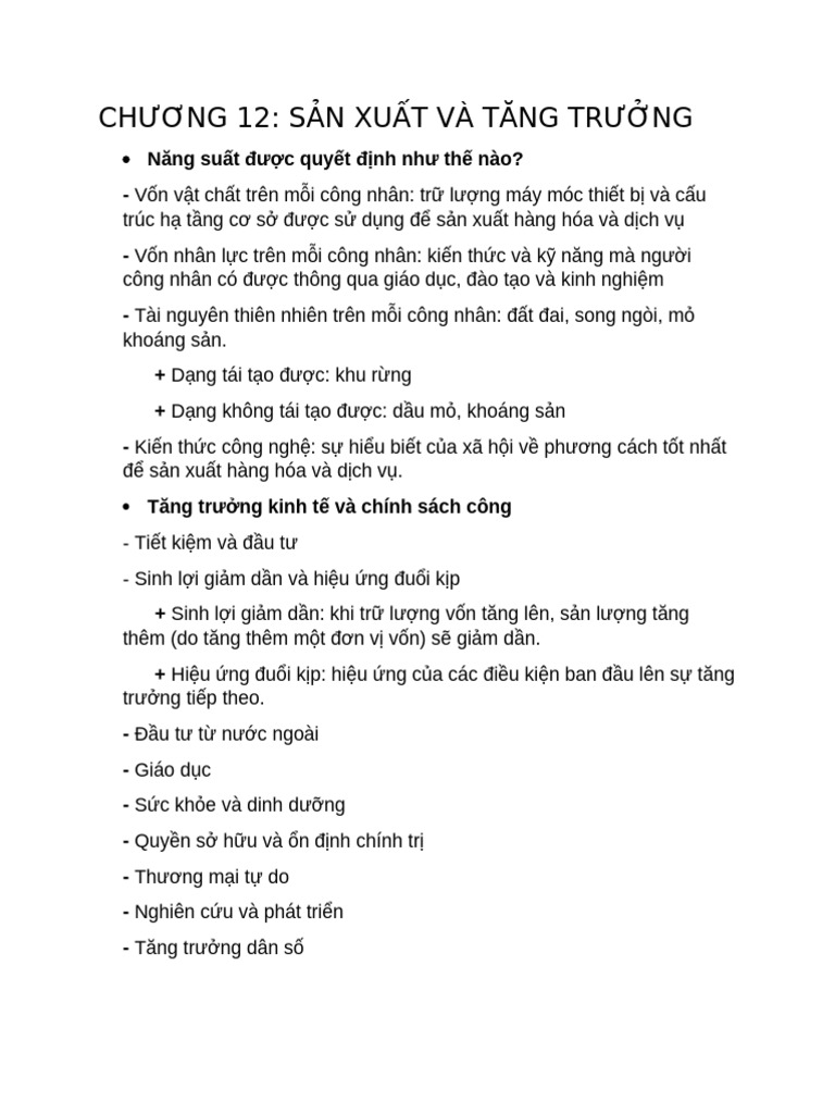 KTVM Chương 12 | PDF