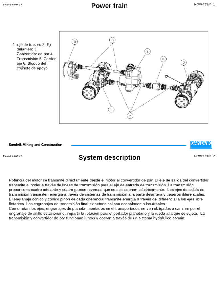 Power Train | PDF | Embrague | Transmisión automática