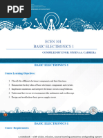 Basic Electronics PPT Lesson 1 | PDF | Electrical Resistivity And ...