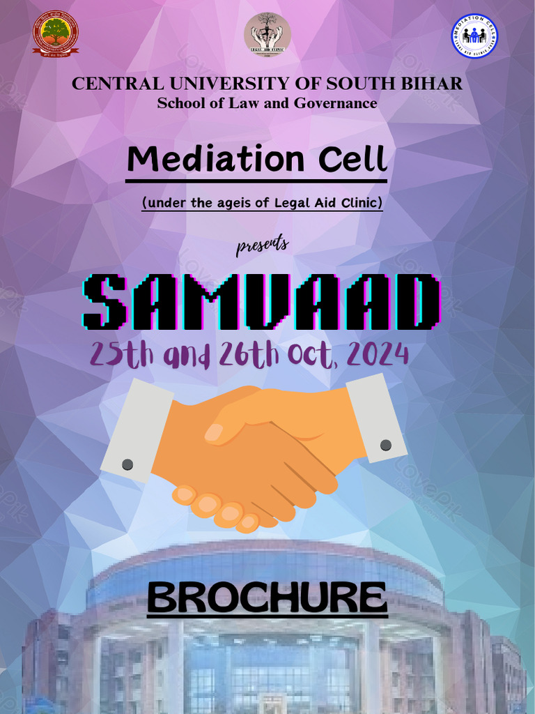 Updated Brochure | PDF | Mediation | Alternative Dispute Resolution