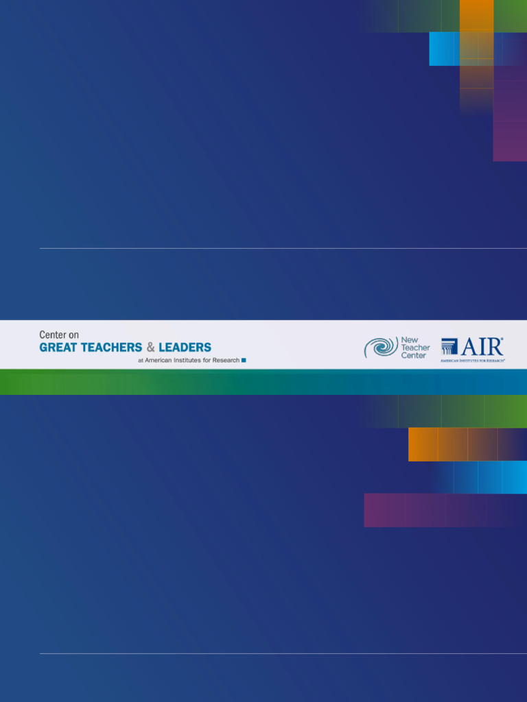 Understanding Teacher Working Conditions | PDF | Cognition